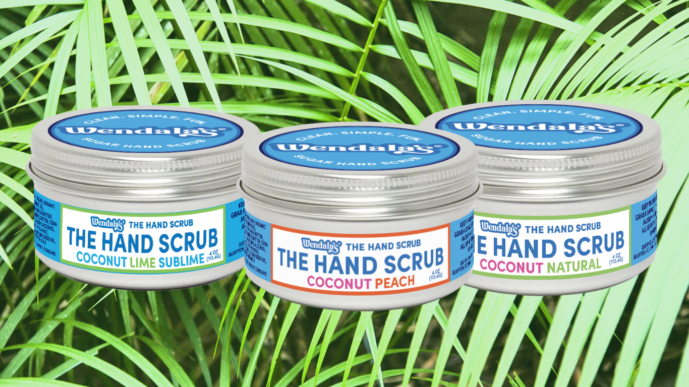 Peach Me a Coconut Hand Scrub Collection – LowCountry Sugar Scrub
