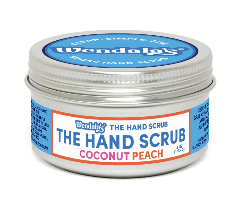 THE HAND SCRUB-COCONUT PEACH – LowCountry Sugar Scrub
